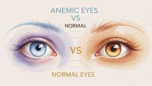 Anemic Eyes vs Normal: Differences, Causes, and Symptoms